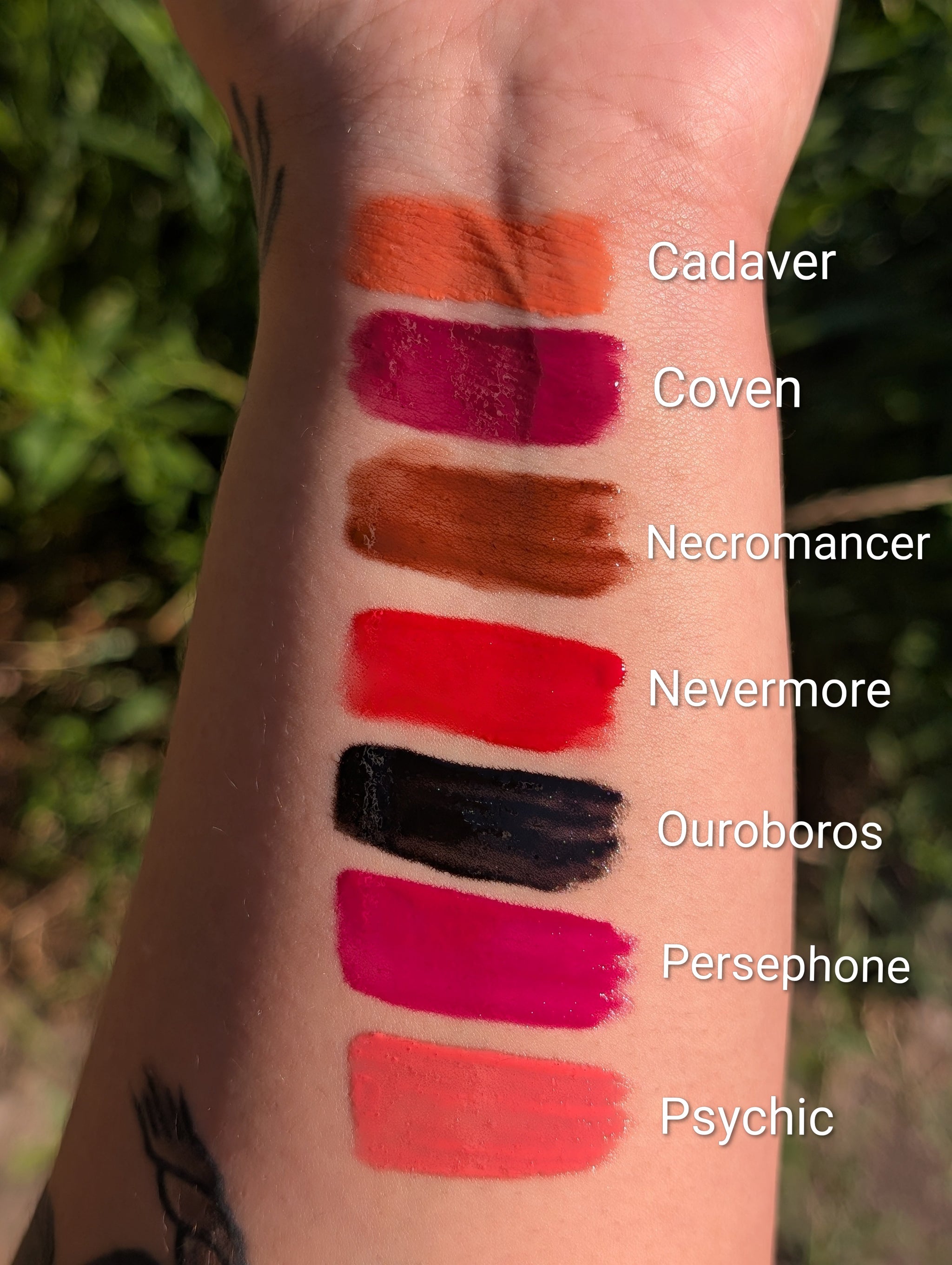 COVEN (Silver Edition) - Wine colored mixed berry lip gloss – Crypt ...